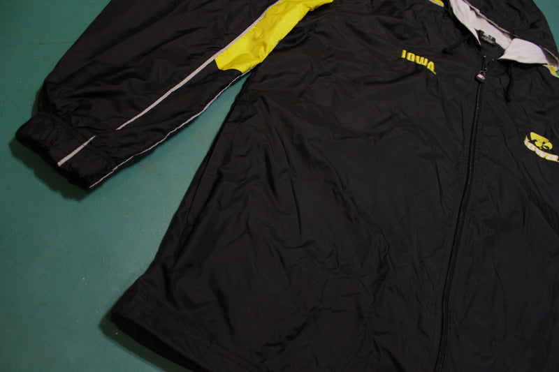 Starter Iowa Hawkeyes Hooded 90's Vintage Hoodie Windbreaker Jacket ...