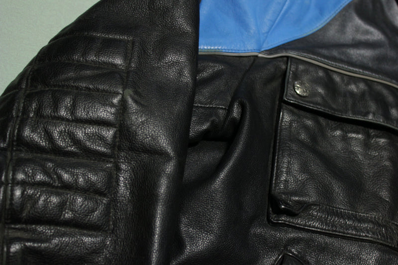 Polaris Hein Gericke Vintage 80's 90's Leather Snowmobile Large Sled R ...