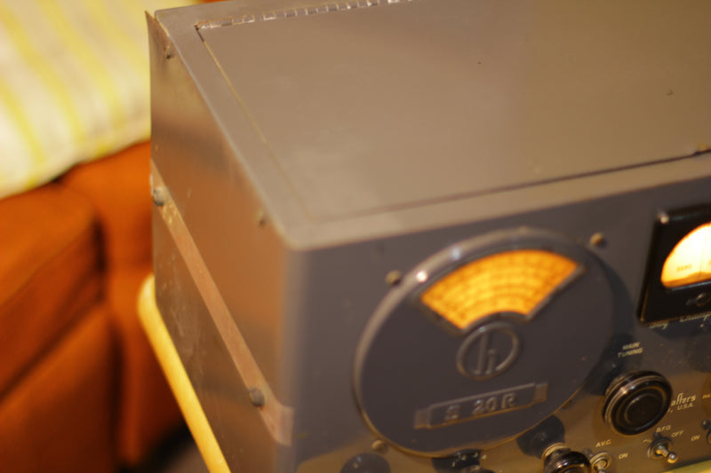 Hallicrafters S-20R Sky Champion Ham Radio Shortwave Receiver. Working ...