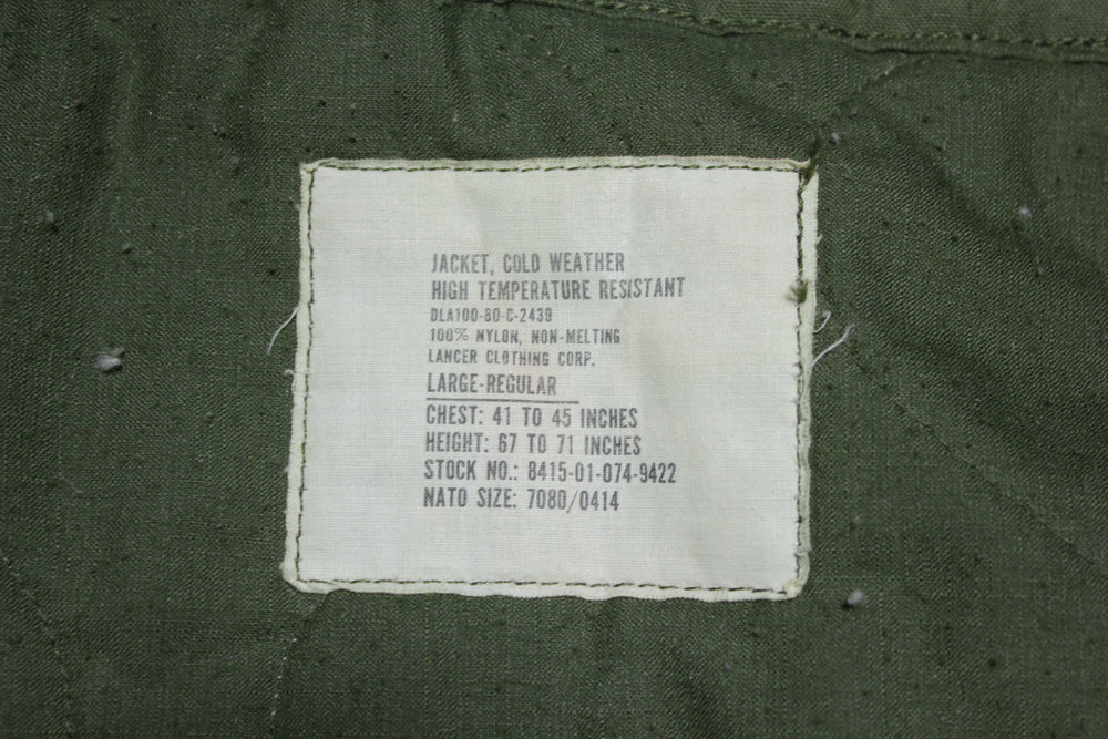 U.S GI Tanker Military Cold Weather High Temperature Resistant Bomber ...