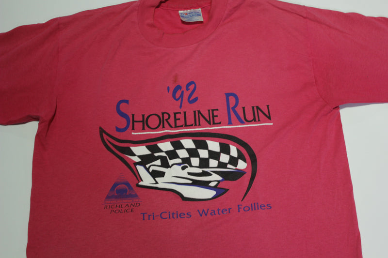 Shoreline Run 1992 Vintage Tri-Cities Hydro Plane Water Follies 90's U ...