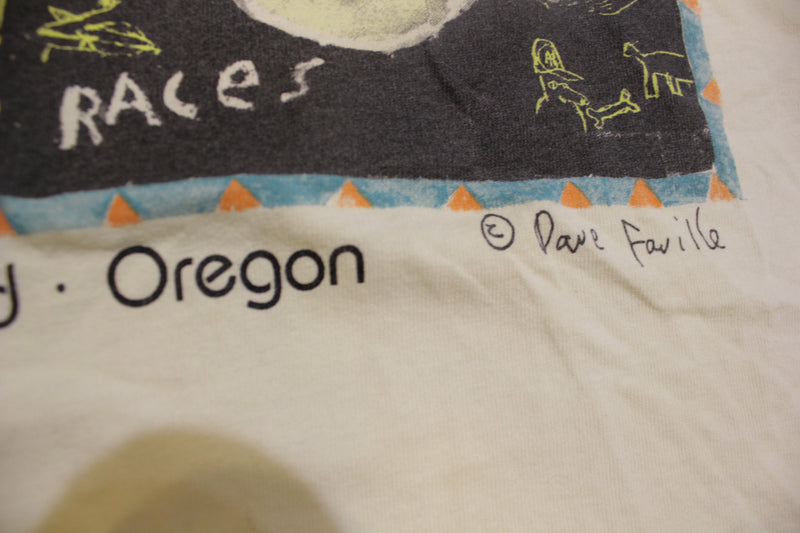 Multnomah Kennel Club Portland Oregon Dave Faville Vintage 90s Serigra ...