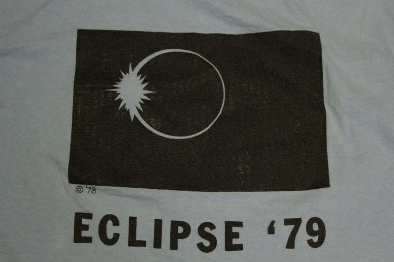 Eclipse '79 Vintage 70's Hanes Single Stitch 100% Cotton Beefy Tee T-S ...