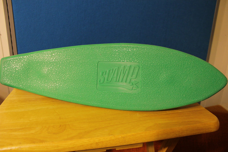 Scamp Green 1970's Vintage Skateboard. Sport Fun Supergrip Wheels ...