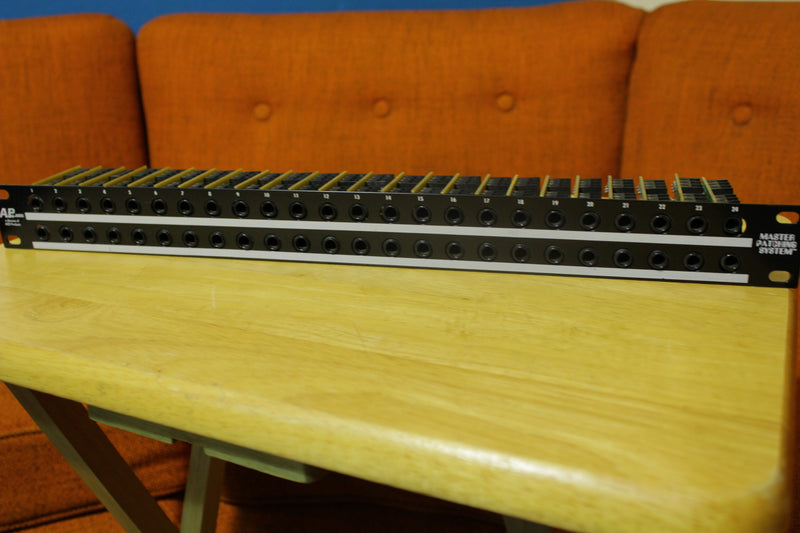 AP Audio Re'An Master Patching System 1/4" Patchbay 2U Normalling (lot – The Fuzzy Felt