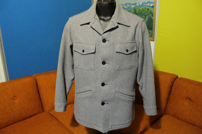 Pendleton Cushman Cruiser Vintage 70's Wool USA Mackinaw Hunting Jacke – The Fuzzy Felt