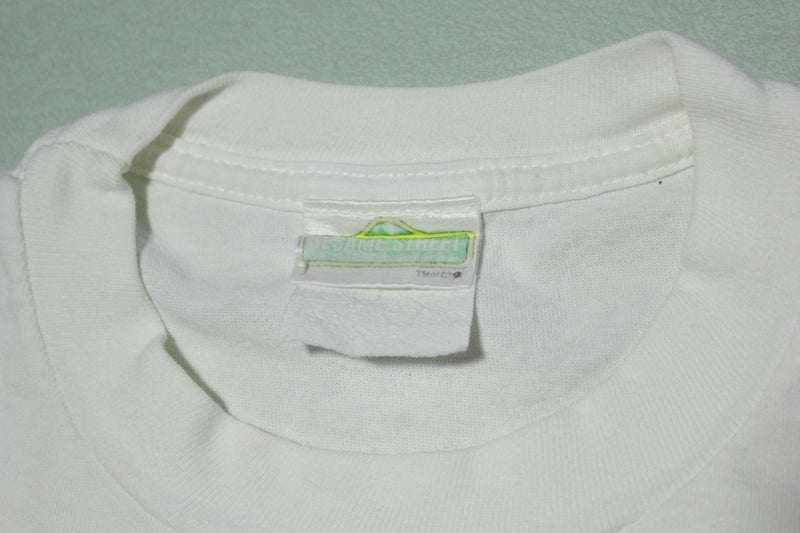 Bert & Ernie Vintage 90s Sesame Street Tag Movie Promo T-Shirt – The ...