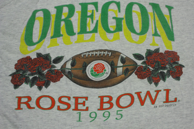Oregon Ducks 1995 Rosebowl Vintage Single Stitch College Football 90s ...