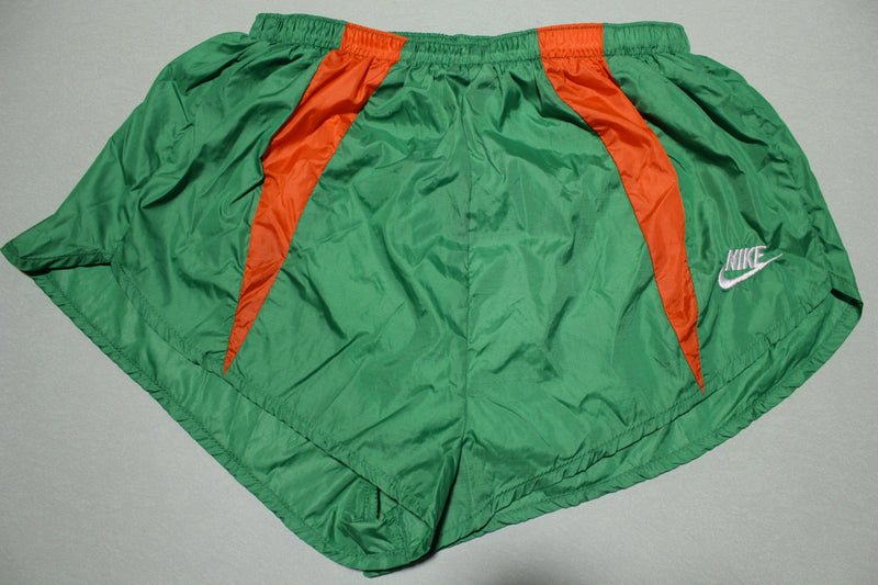 Nike Vintage Running Shorts Cascade High Cut Split 90s USA Track Pro M ...