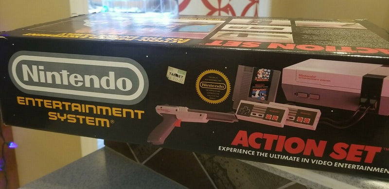 1985 Nintendo NES-001 Vintage 80s Action Set Console Original Printing ...